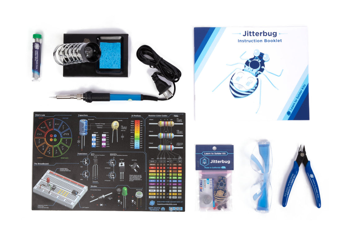 Jitterbug Deluxe Soldering Kit for Makers