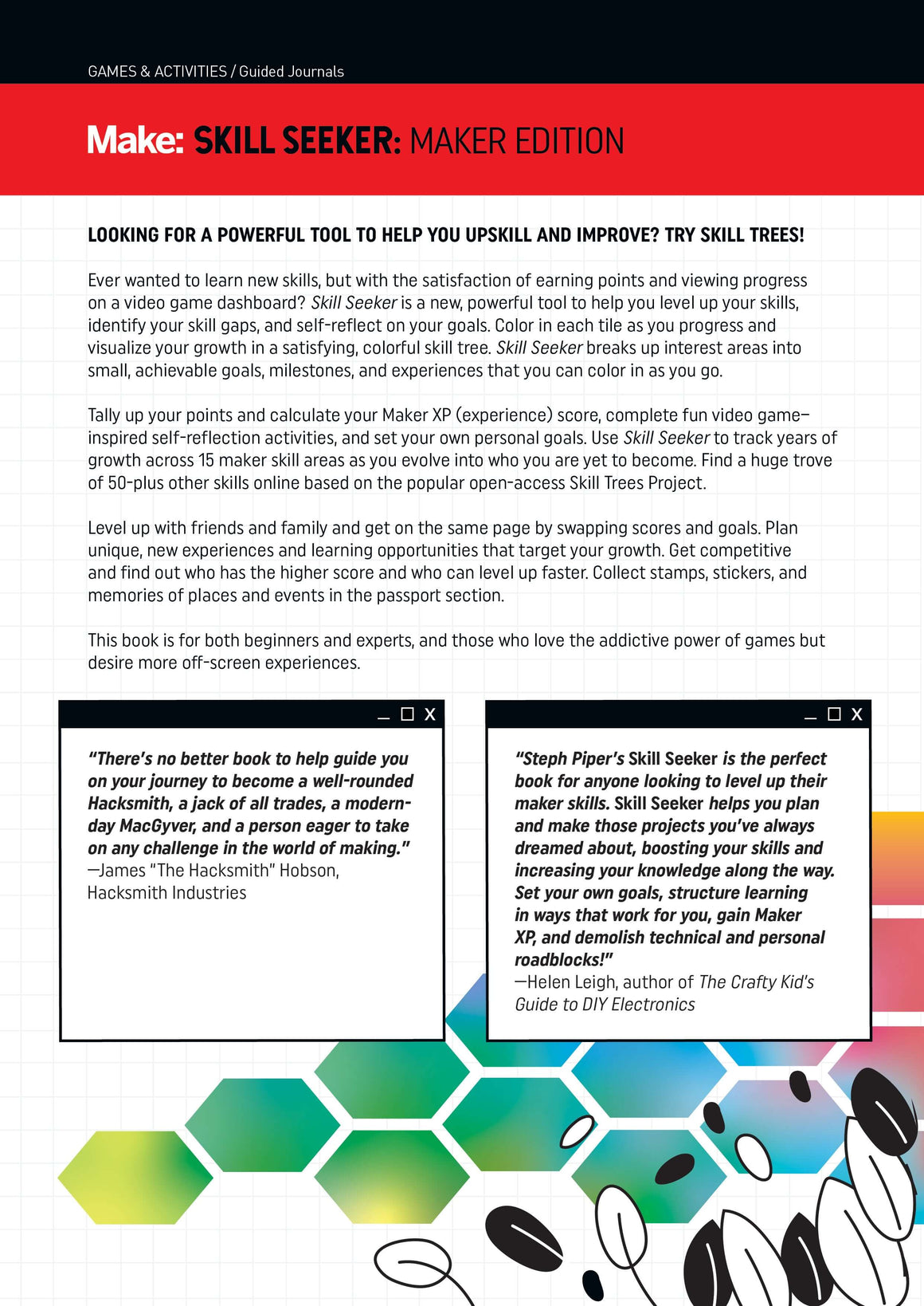 Make: Skill Seeker Maker Workbook - Print