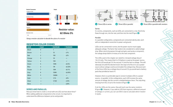 Wearable Electronics, 2nd Edition - Make