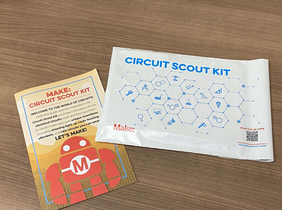 Learn Electronics with the Make: Circuit Scout Kit