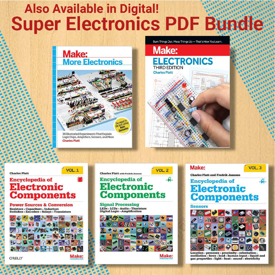 Make: Electronics Super Bundle - Print