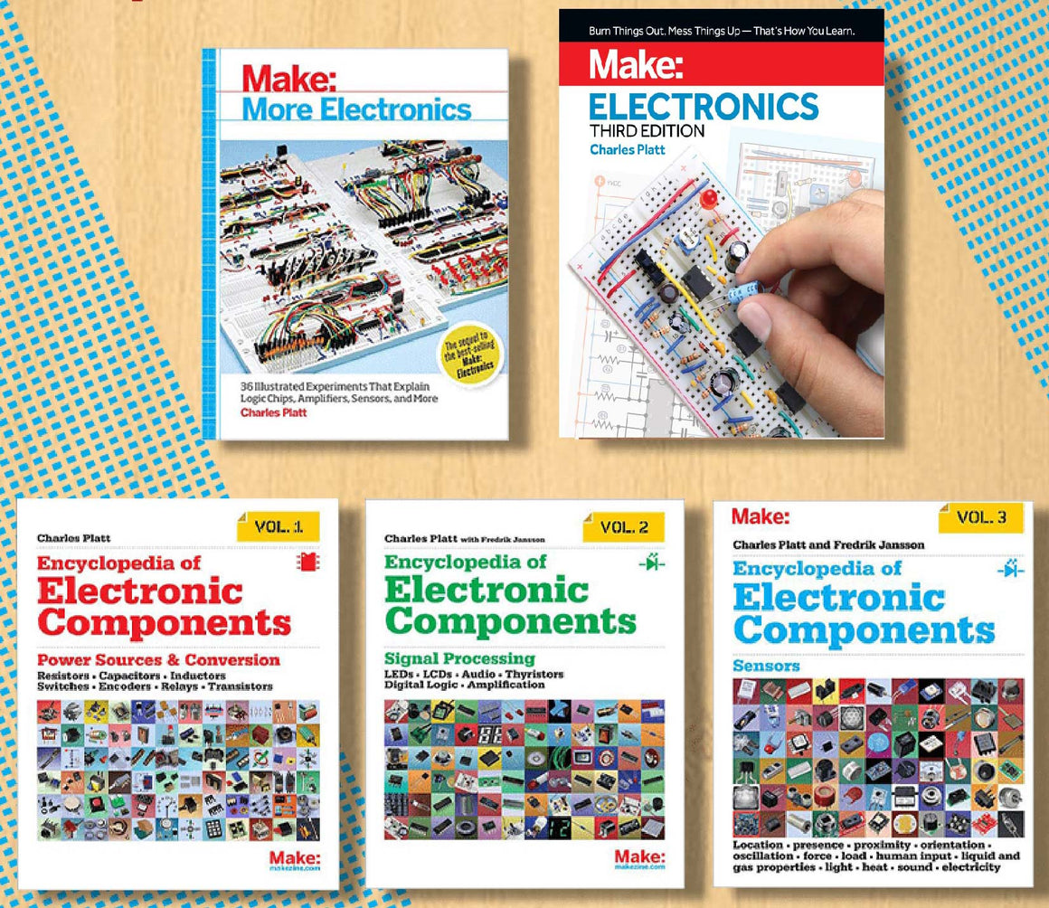 Make: Electronics Super Bundle - Print