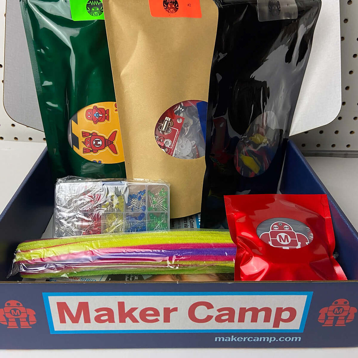Maker Camp Electronics Camper Pack. Serves: 1 - 4