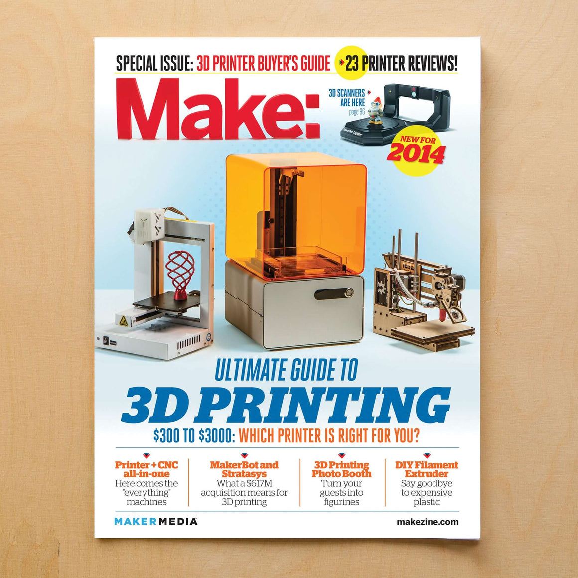 Make: Ultimate Guide to 3D Printing, 2014 - PDF