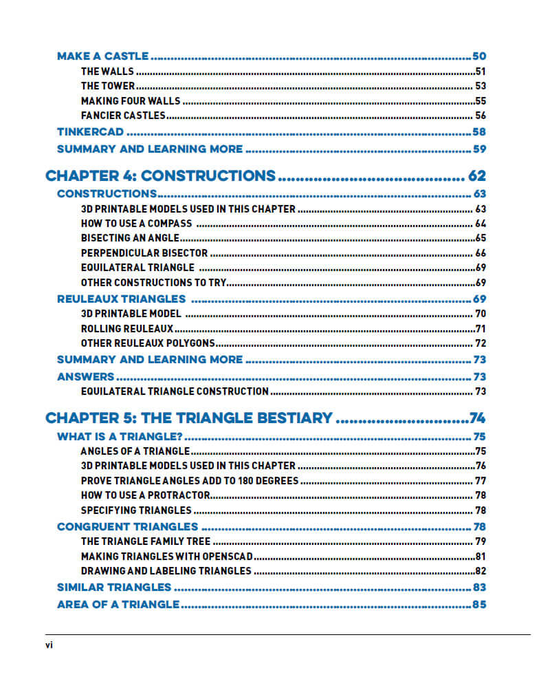 Make: Geometry - 3D Printing, Coding, and Exploring - Print